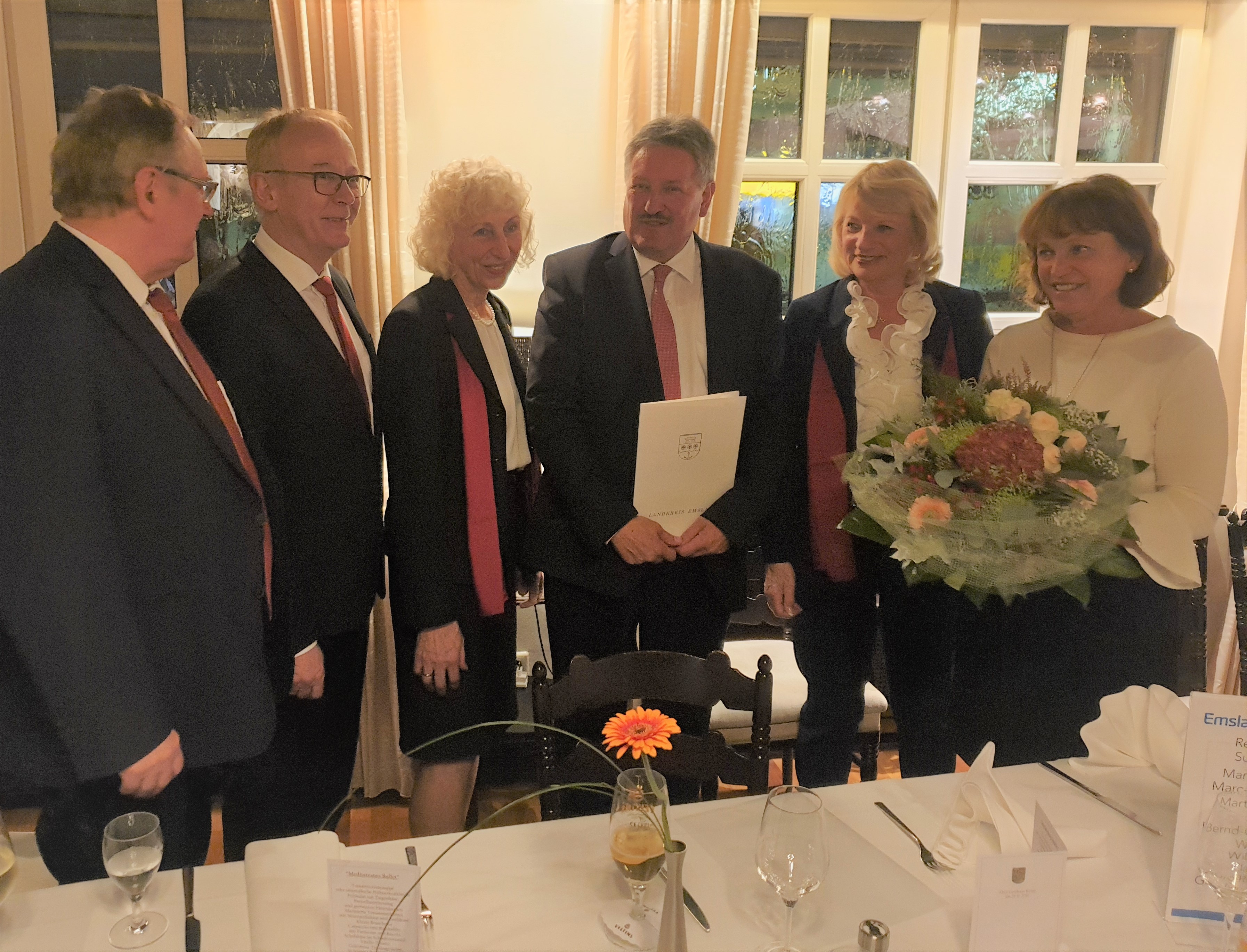 Landrat Reinhard Winter verabschiedet - Ems Vechte Welle