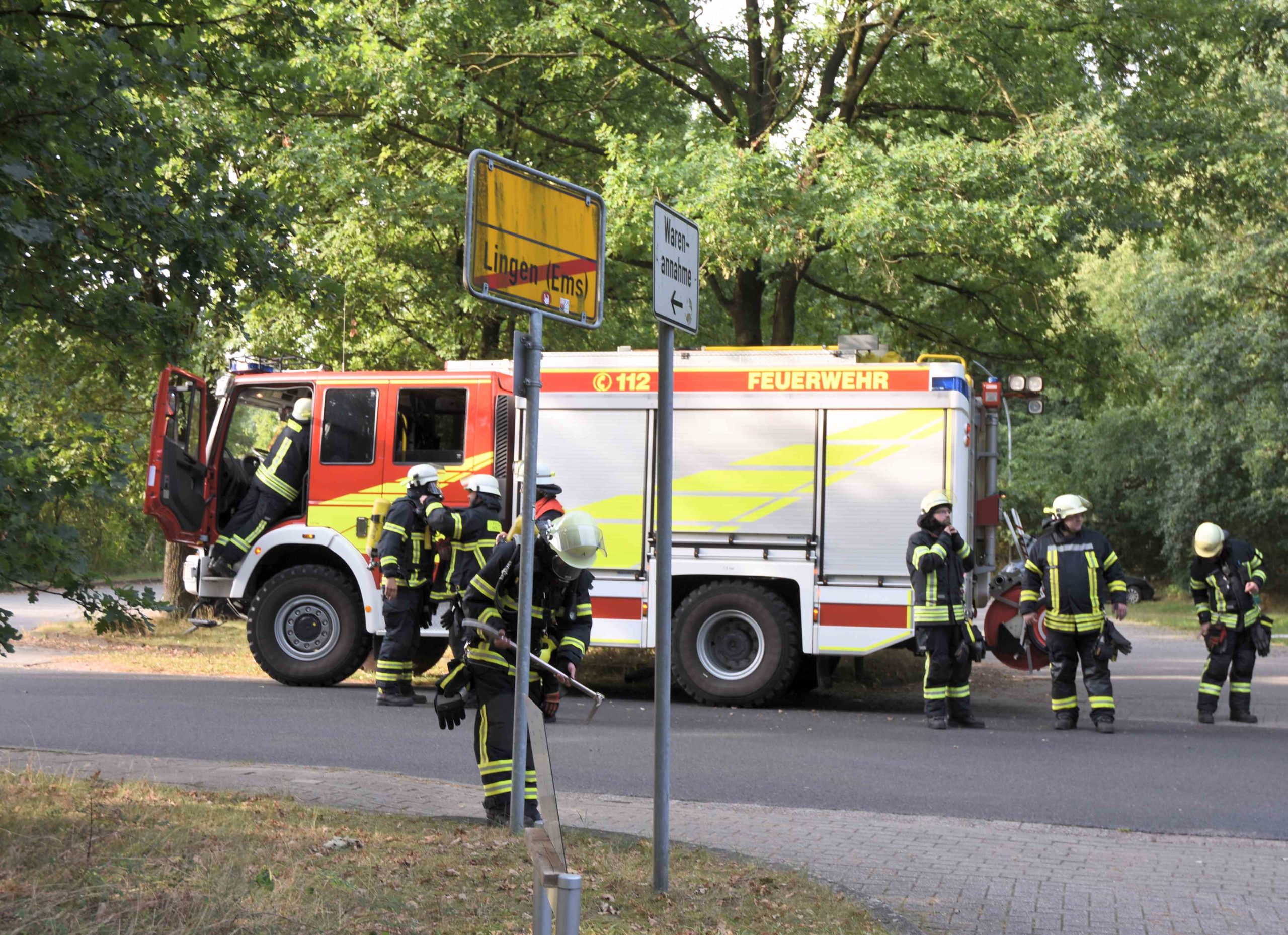Zwei Verletzte bei Brand in Lingen - Ems Vechte Welle