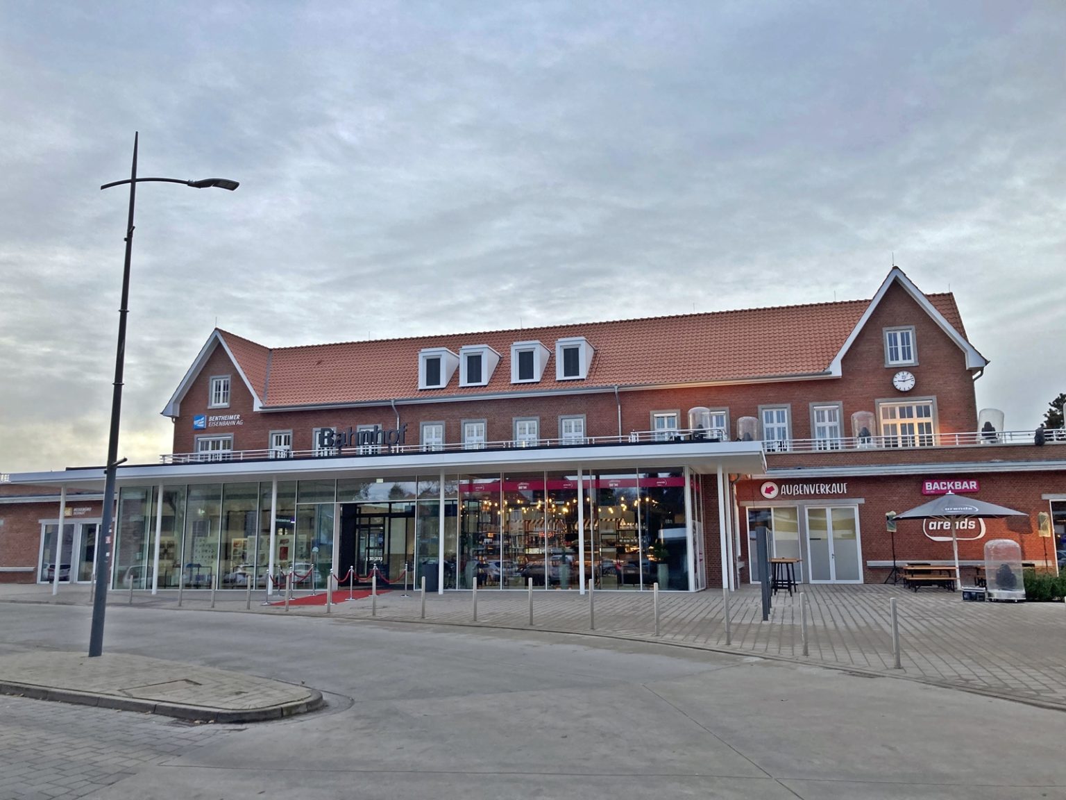 Nordhorner Bahnhof ist Bahnhof des Jahres 2023 - Ems Vechte Welle