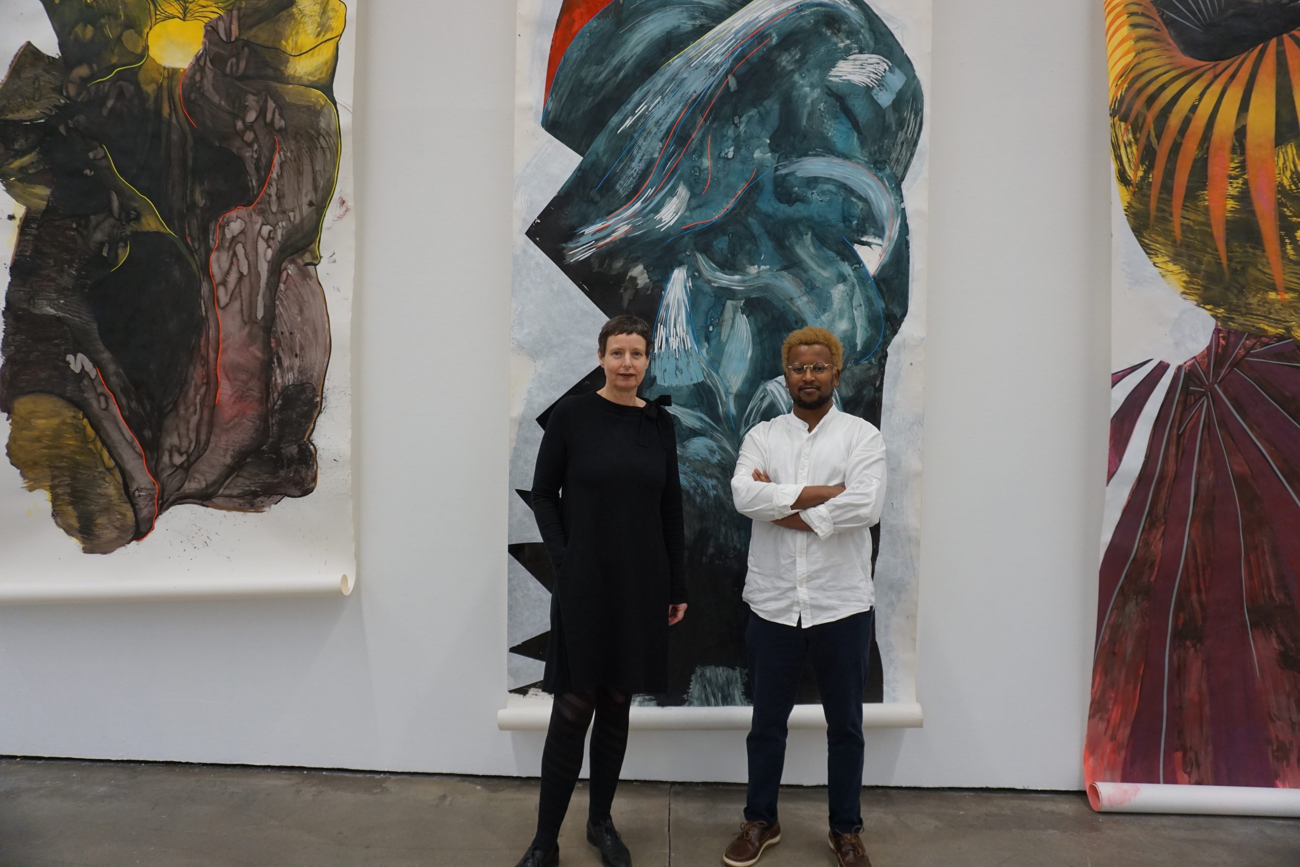 Lingener Kunstpreisgewinner Robel Temesgen stellt in der Kunsthalle aus ...