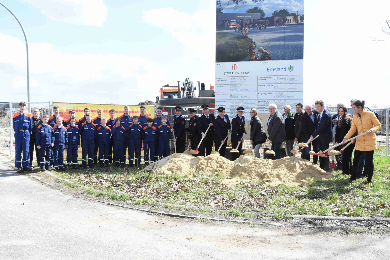 Startschuss für das drei Millionen-Neubauprojekt des Feuerwehrhauses in ...