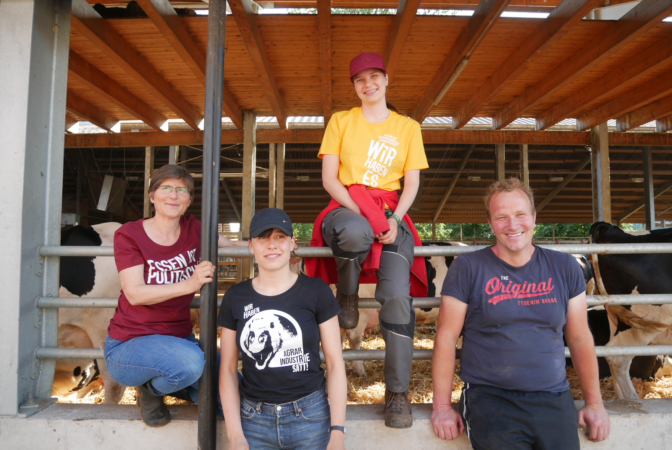 Schapener Landwirt gewährt beim Projekt "Hof mit Zukunft" im Betrieb ...