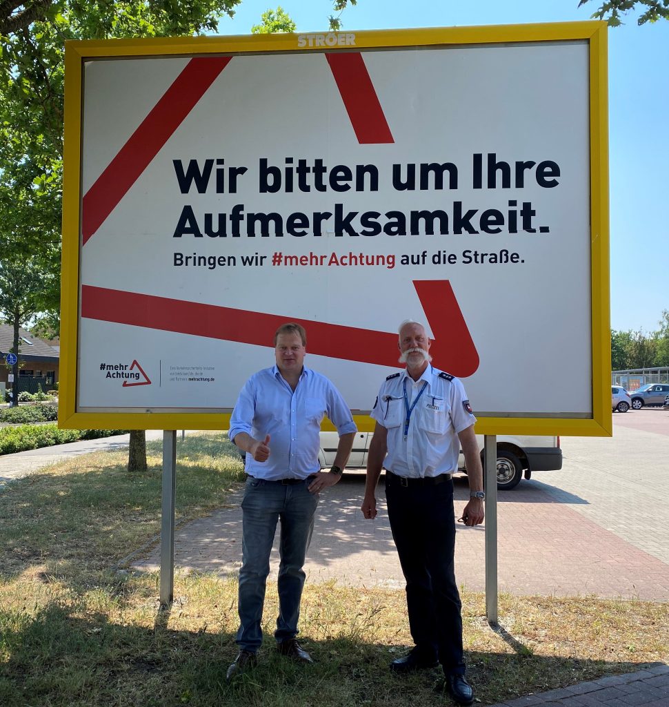 Kampagne "Runter vom Gas" soll auf das Thema Verkehrssicherheit aufmerksam machen - Ems Vechte Welle