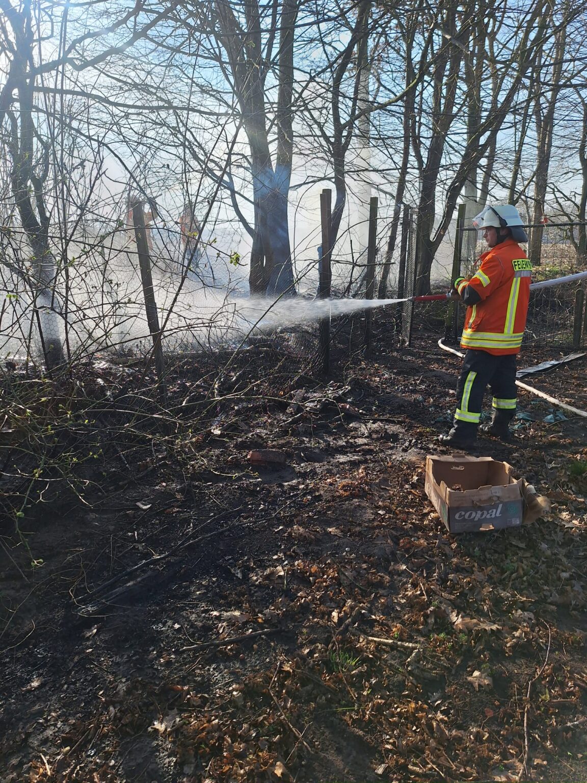 Flächenbrand in Lorup von Feuerwehr eingedämmt - Ems Vechte Welle